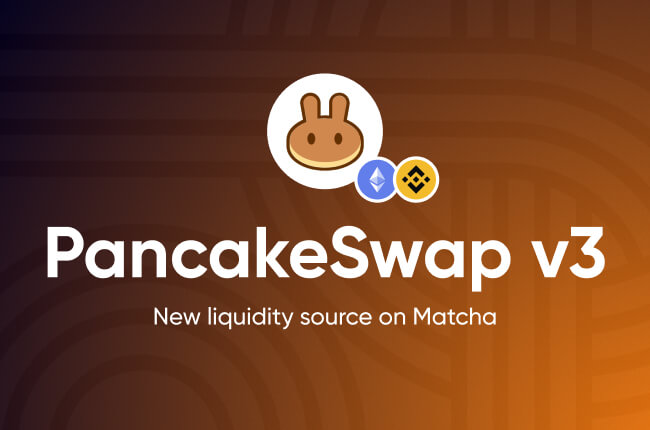 PancakeSwap v3 liquidity on Matcha